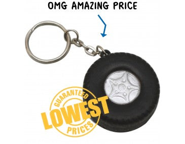 Promotional Car Tyre Key Ring Stress Toys | Australia – Stressball Planet